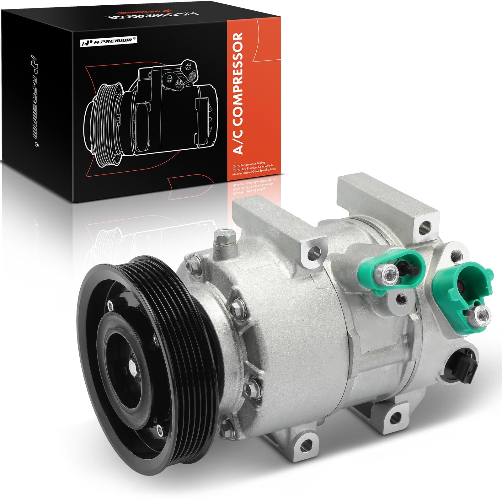 Amazon.com: A-Premium A/C Compressor with Clutch Compatible with Kia ...
