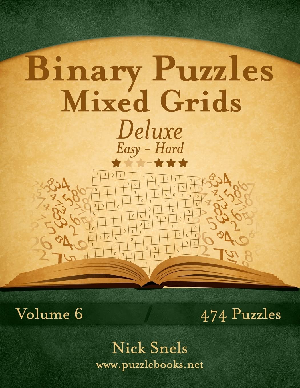 Binary Puzzles Mixed Grids Deluxe - Easy to Hard - Volume 6 - 474 ...