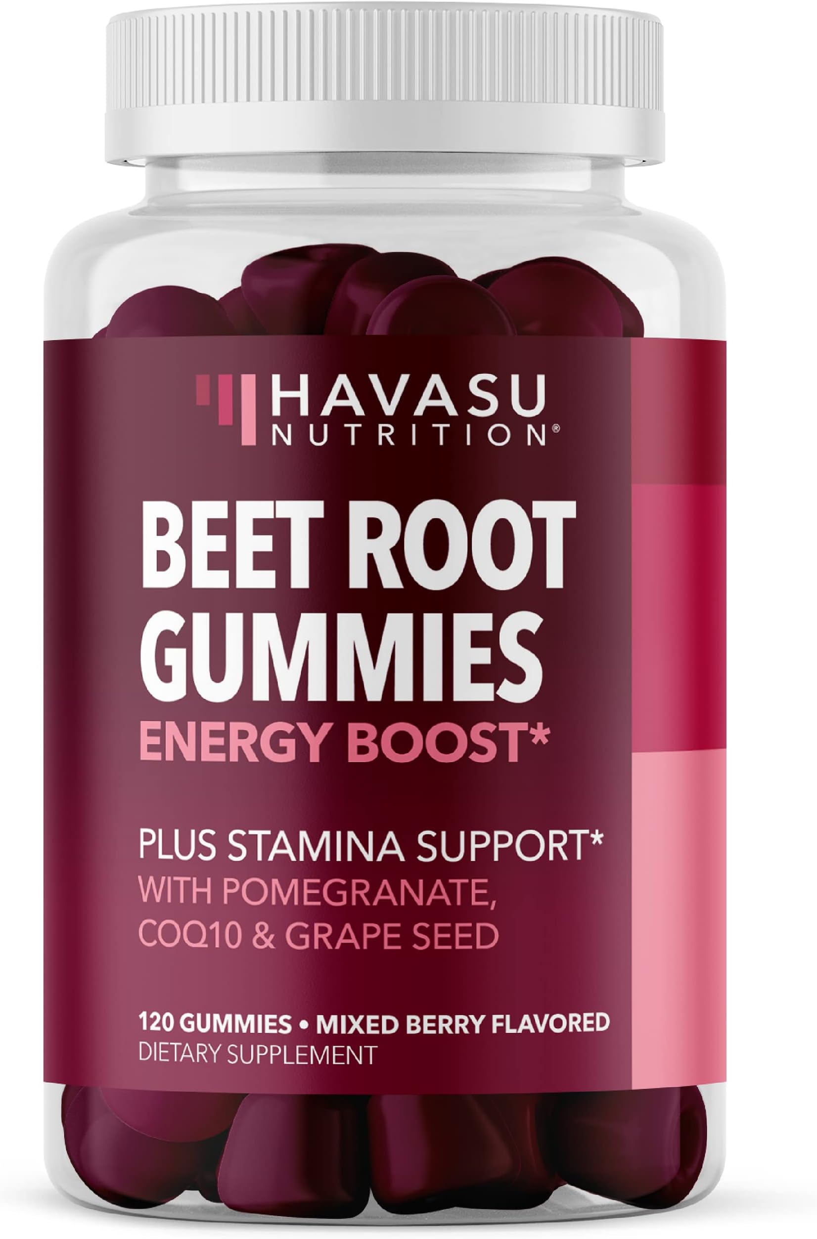 Amazon.com: Beet Root Gummies with COQ10 Energy Supplement | Nitric ...