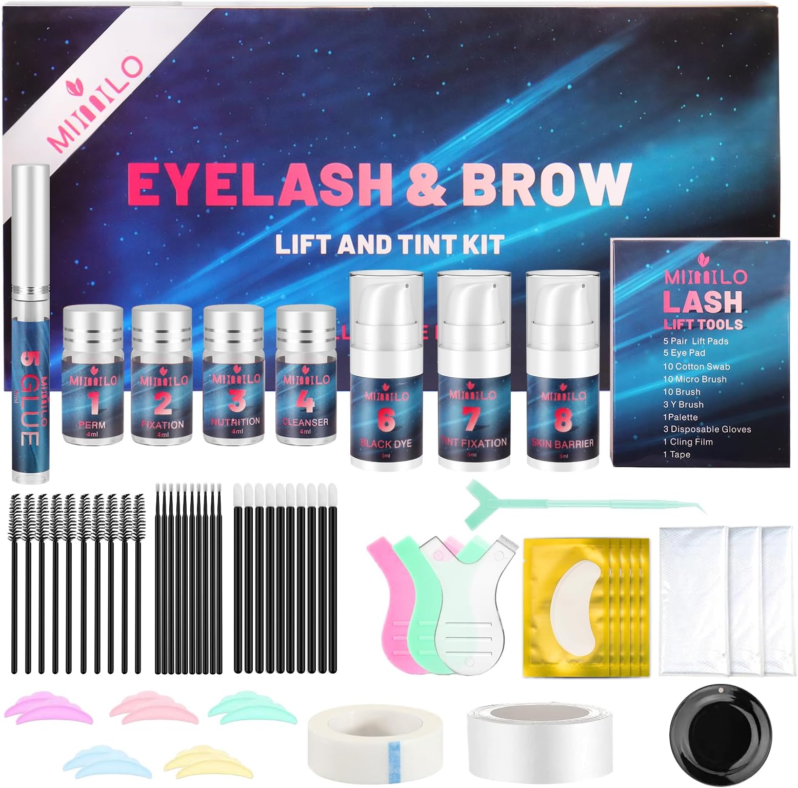 Amazon.com : Lash Lift Kit - Brow Lamination Kit, Eyebrow Lamination ...