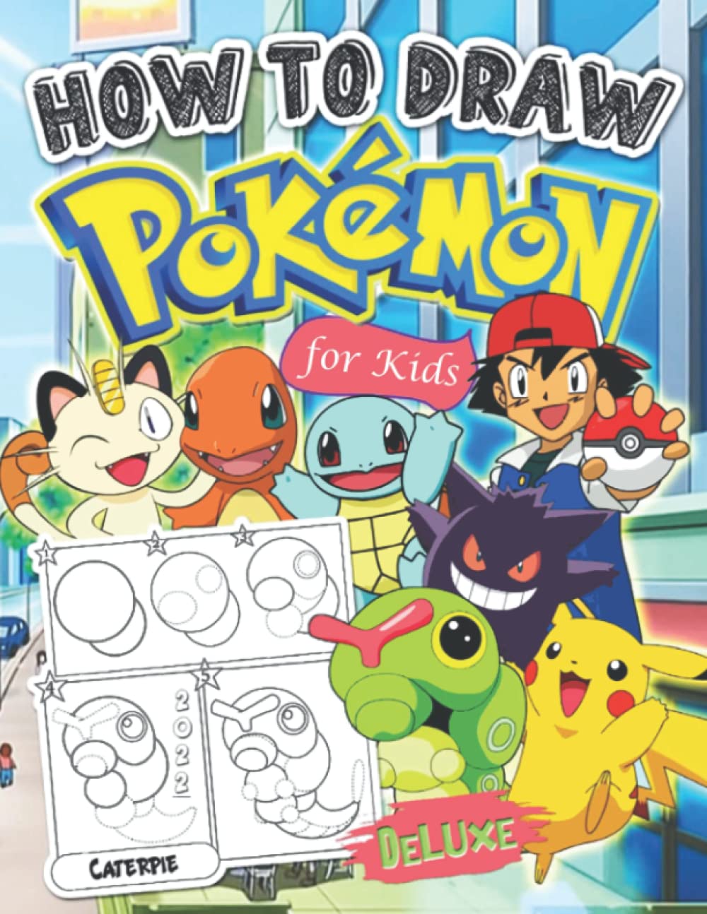 How To Draw Pokemon For Kids Easy Step By Step | Desertcart Sri Lanka
