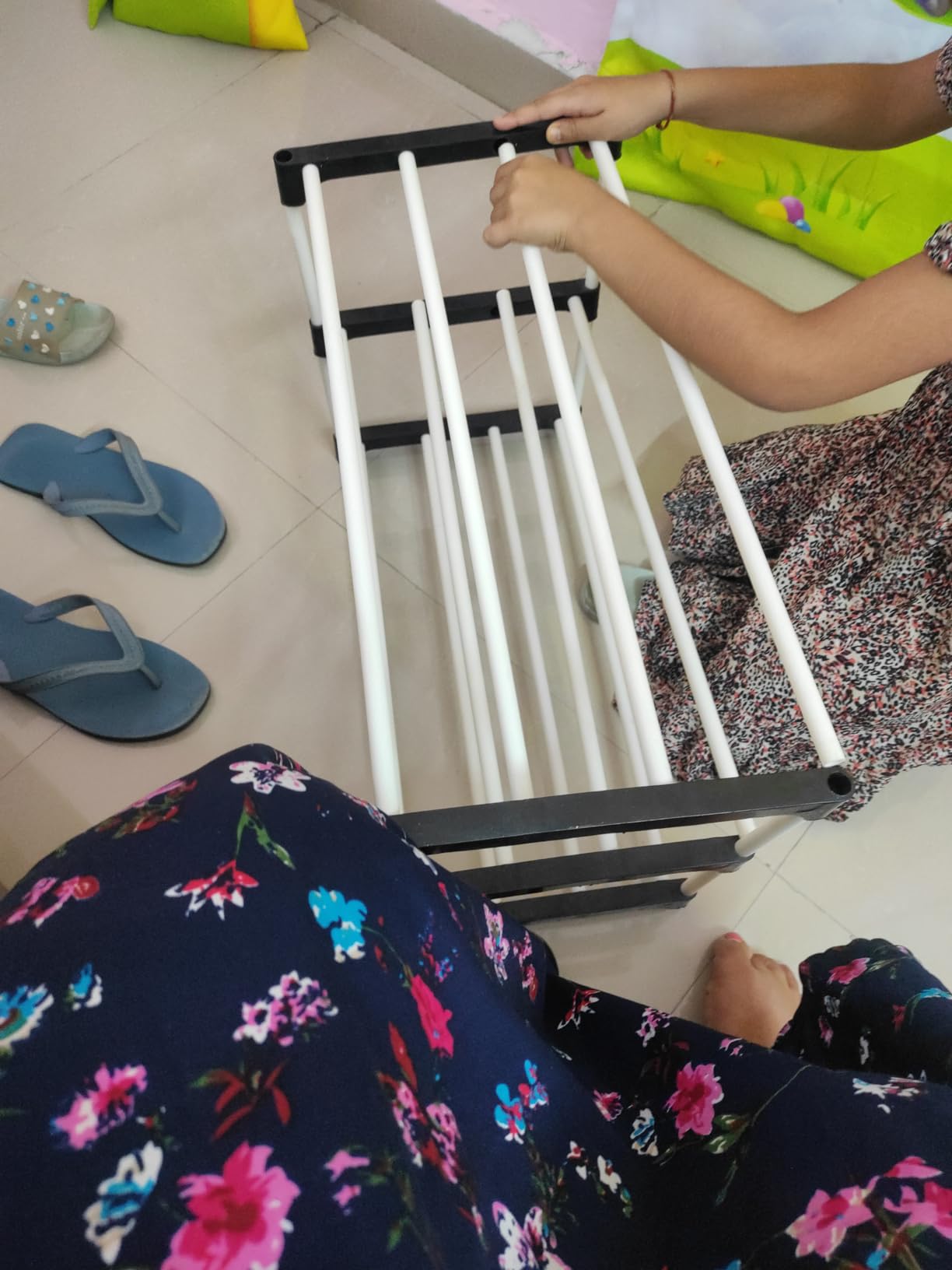 Multipurpose Shoe Rack for Home | Foldable Slipper/Chappal/Footwear ...