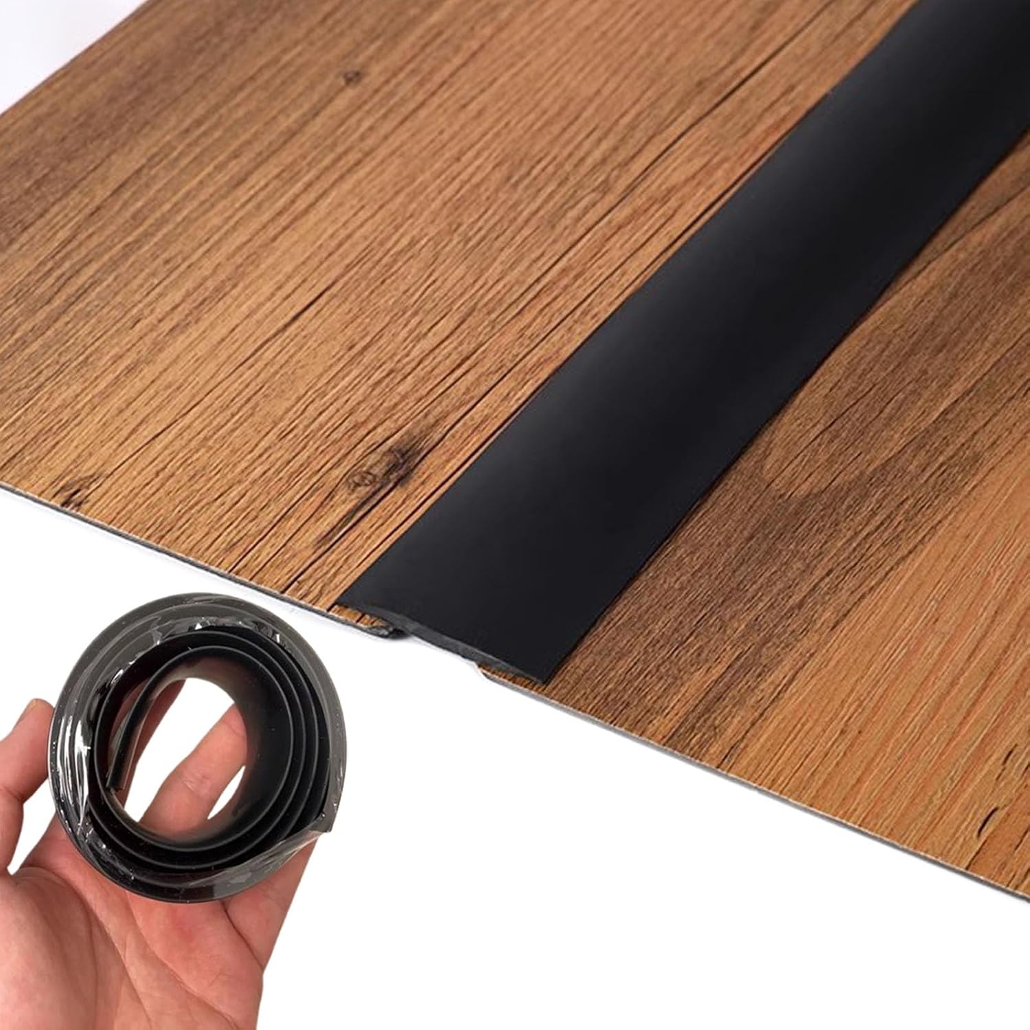 PVC Door Flat Threshold Divider Strips - 1m to 20m Long, 4cm Wide, Safe ...