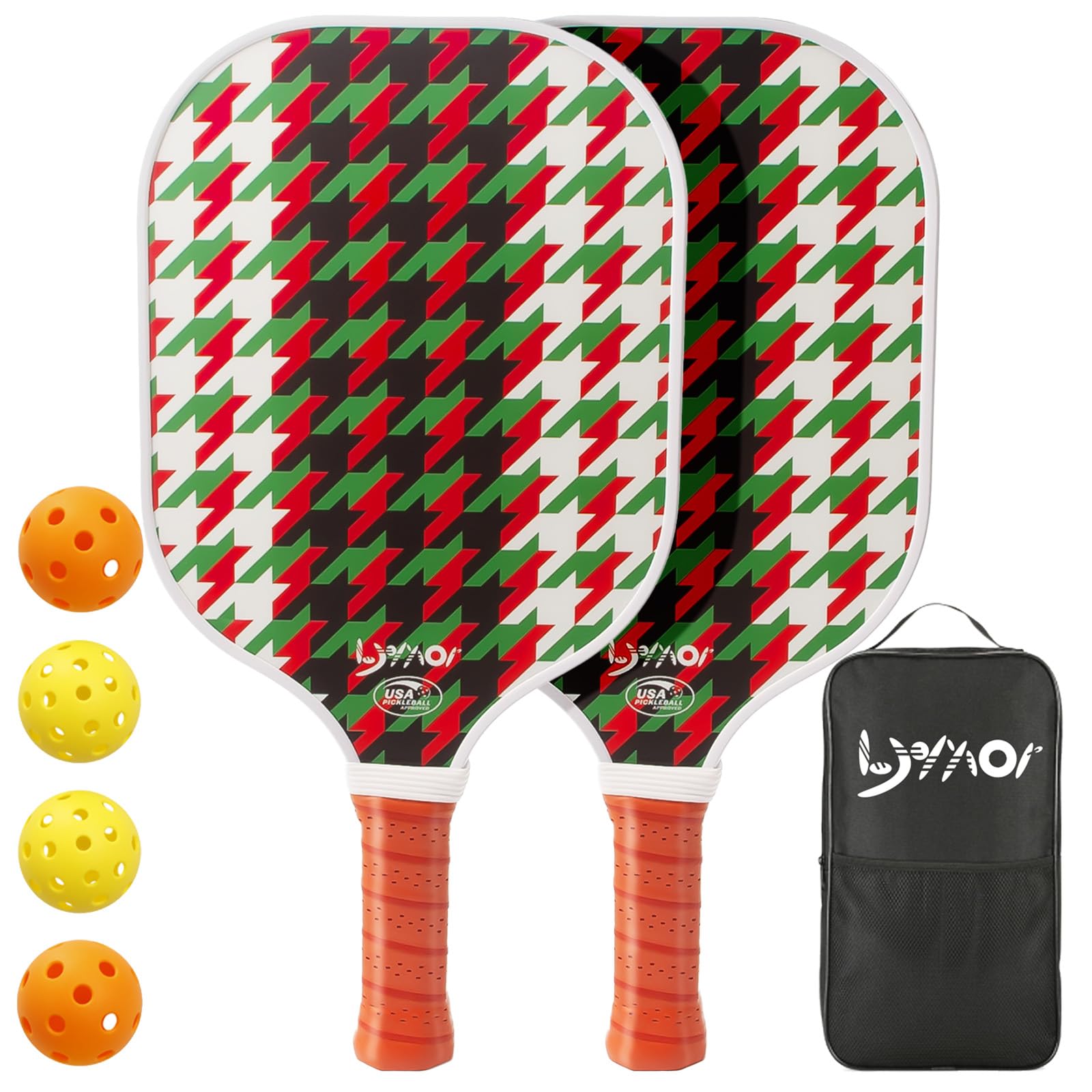 Snapklik.com : Lymor Pickleball Paddles Set Of 2 Usapa Approved Pickle ...