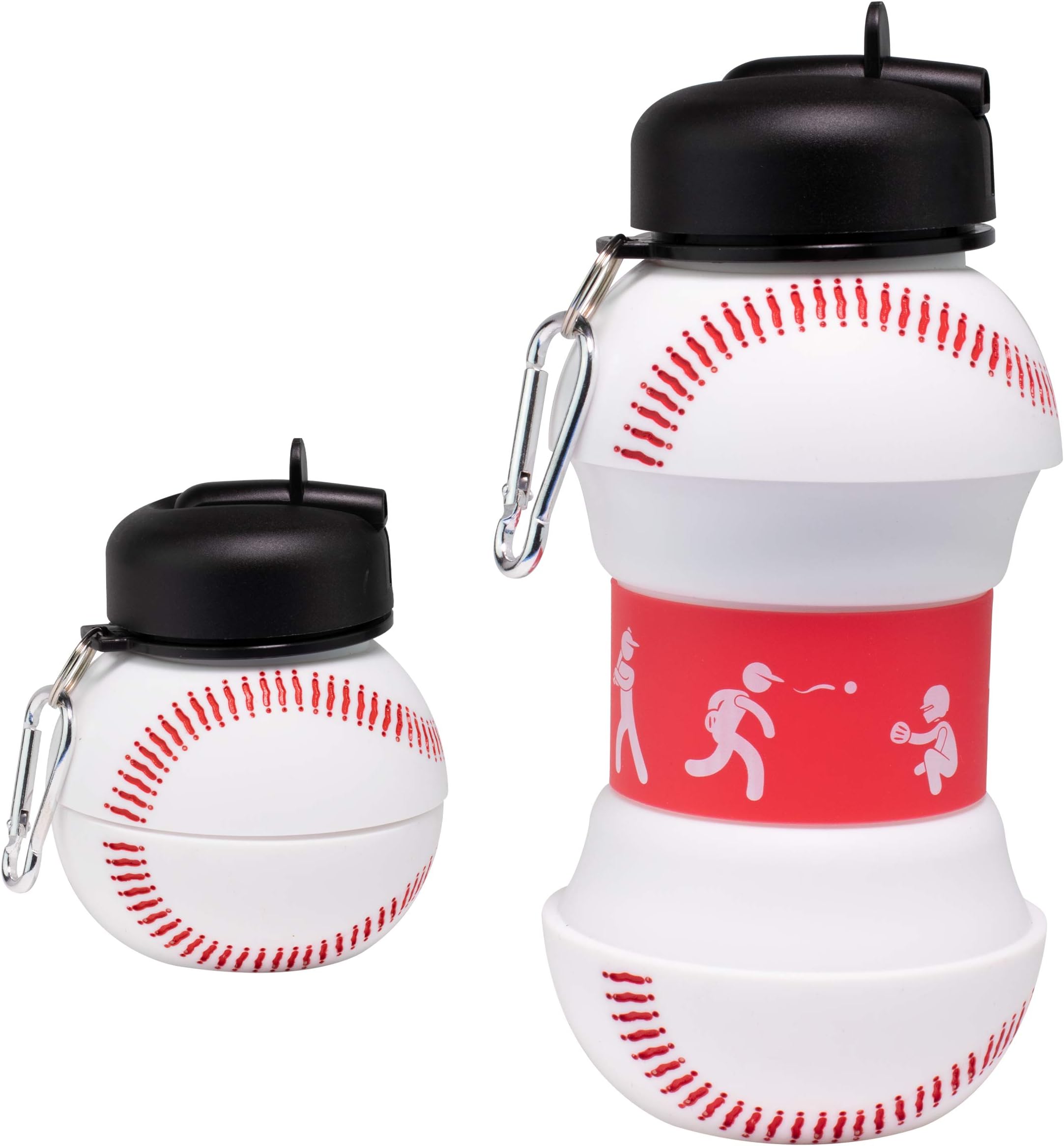Amazon.com: 20 Pack Baseball Squeeze Water Bottle Bulk Kids 20 oz ...