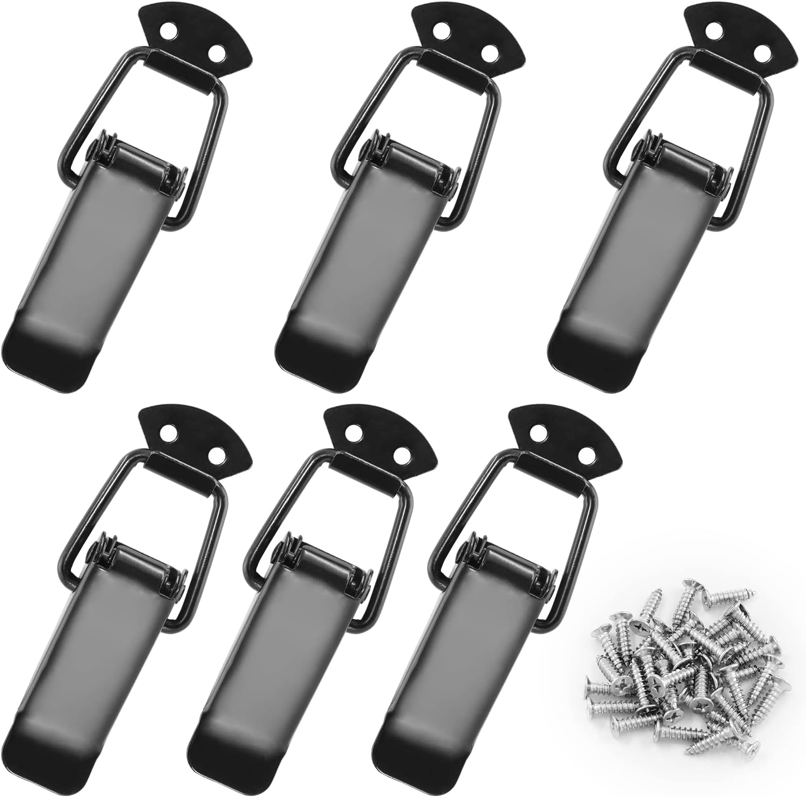 Antrader Small Spring Lock Clasp Buckle Latch for Wooden Case Toolboxes ...