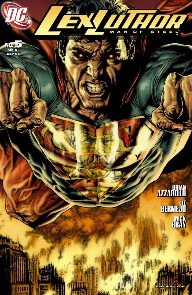Lex Luthor: Man of Steel #5 (of 5) eBook : Azzarello, Brian, Bermejo ...
