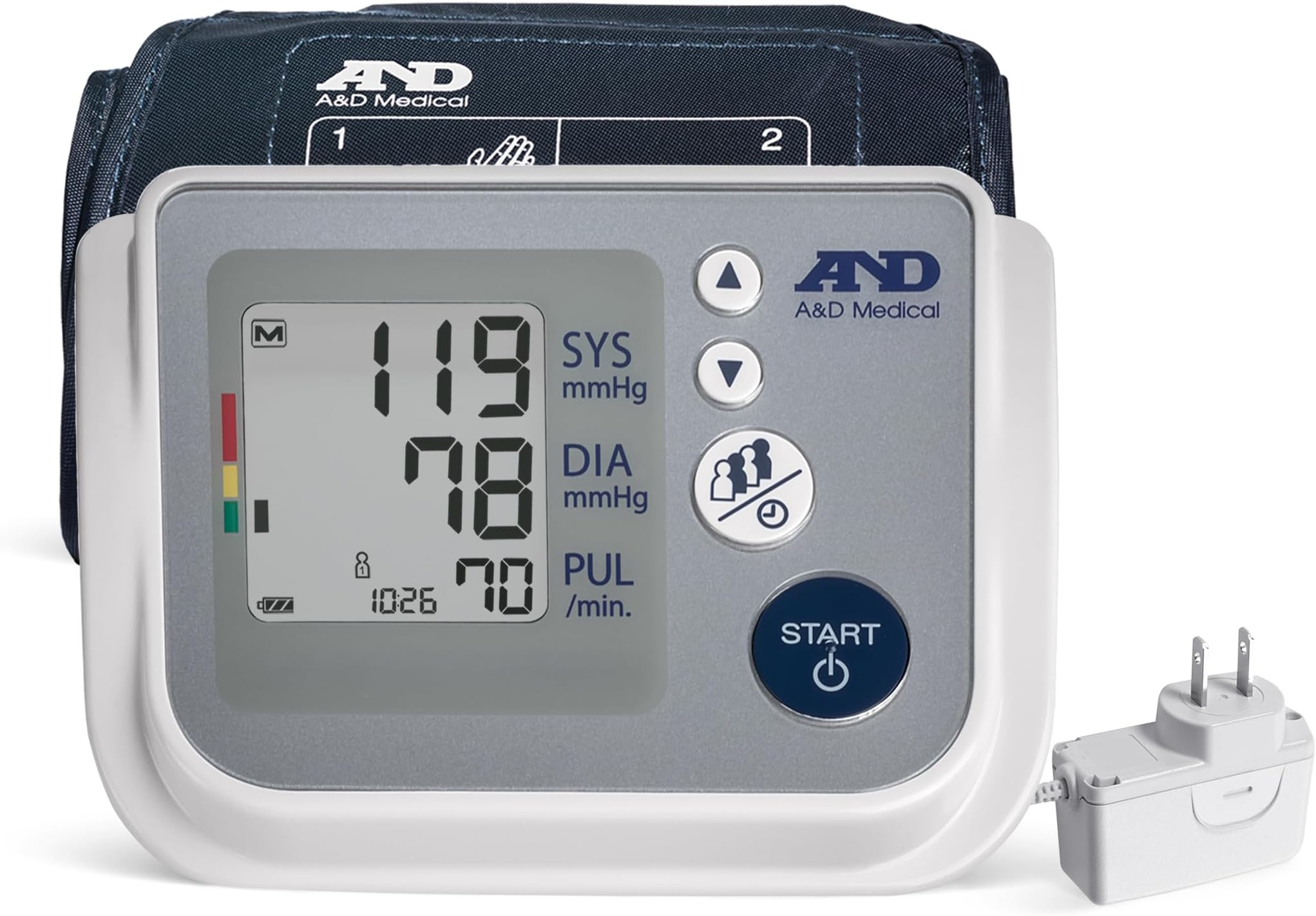 Amazon.com: A&D Medical Deluxe Blood Pressure Monitor for Upper Arm ...