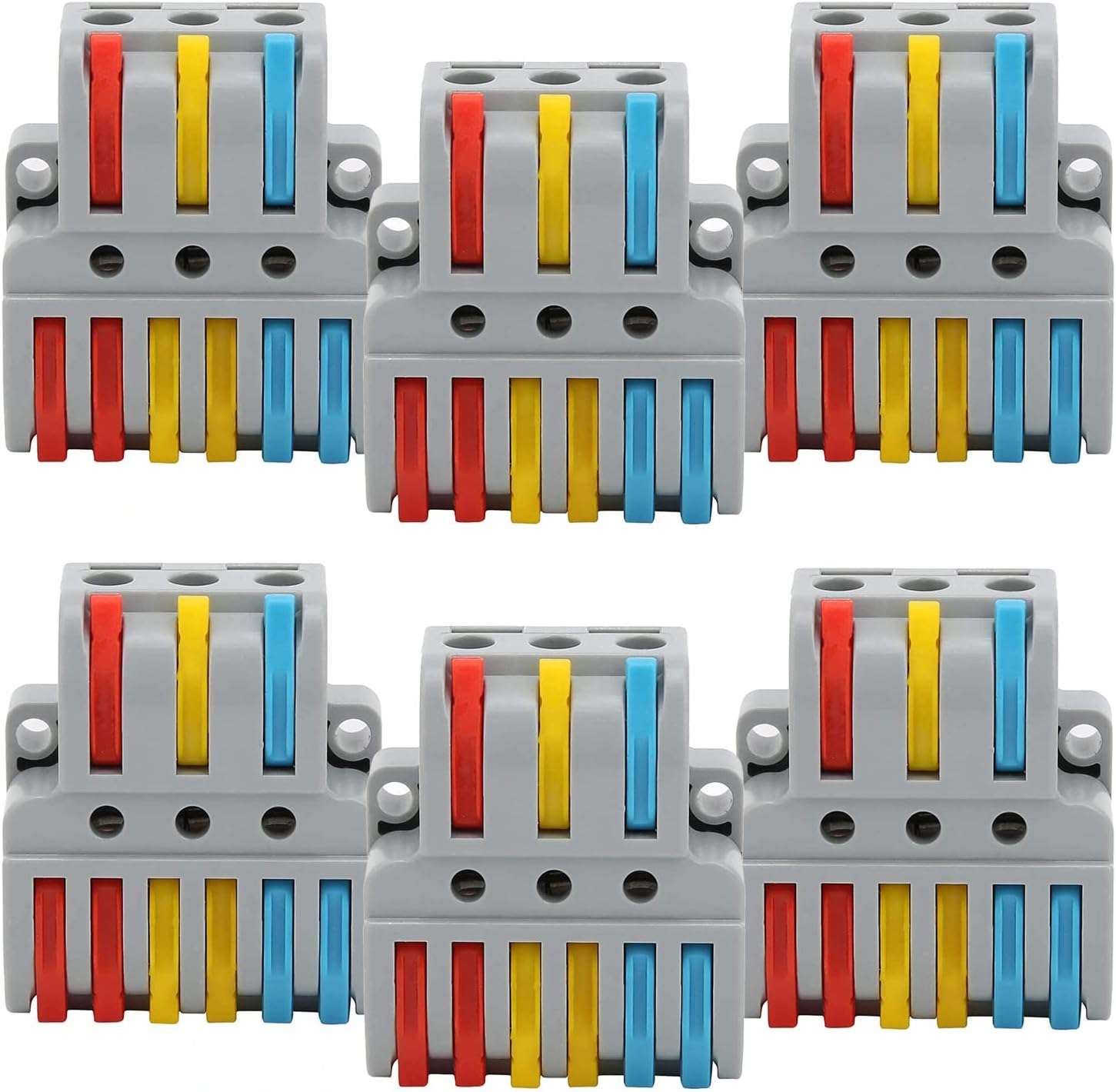 WOODTULA Compact Splicing Electrical Connectors - 3 to 6 Wire ...