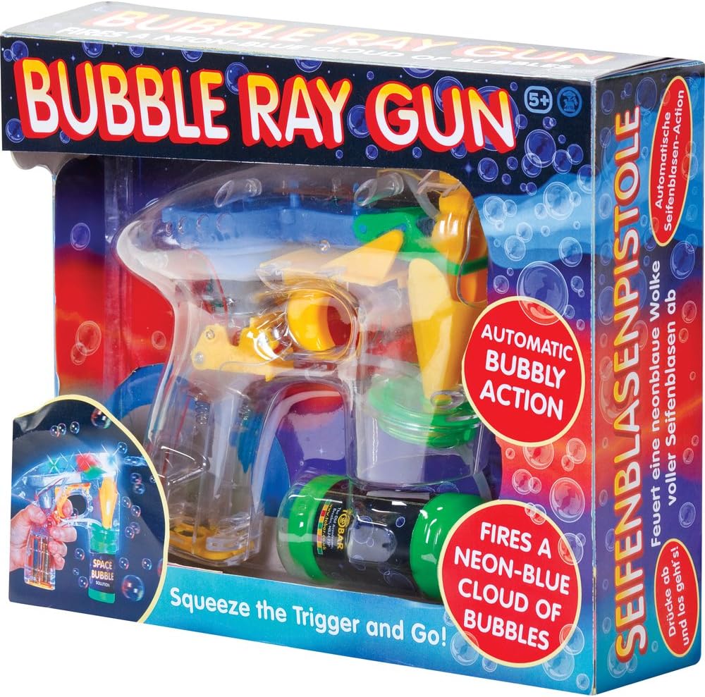 BUBBLE RAY GUN (TOY) : Amazon.co.uk: Toys & Games