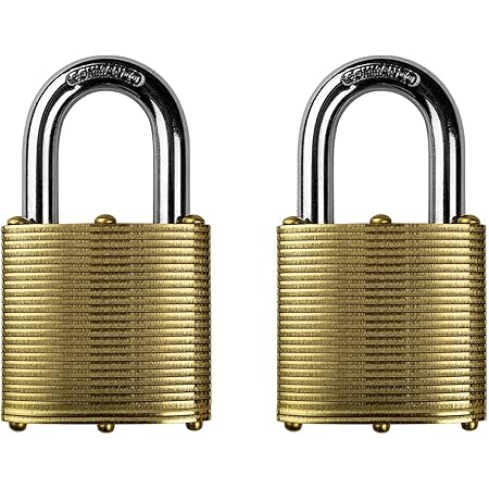 Commando Lock Marine Series: Premium Brass Padlock - Brass is Corrosion ...