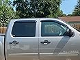 Amazon.com: 94109 Window Visor Rain Guard Fit 2009-2018 Ram 1500, 2019 ...