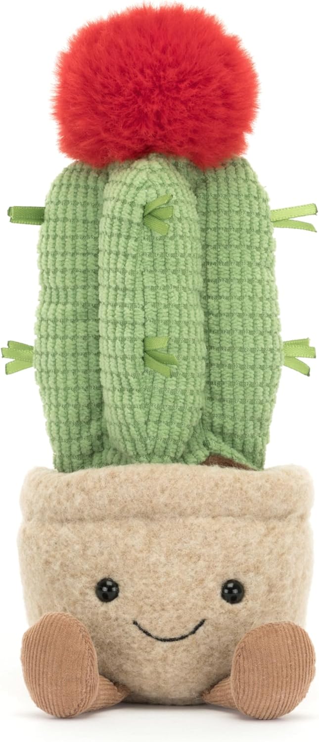 Amazon.com: Jellycat Amuseables Potted Moon Cactus Stuffed Toy, 8 ...