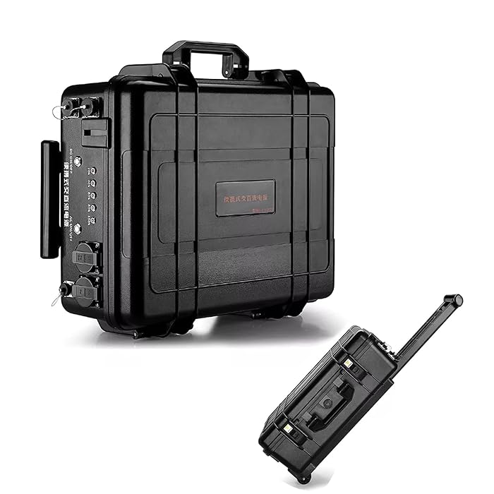 Buy 120Ah Power 3000W Portable Trunk Power Station, Solar Power ...