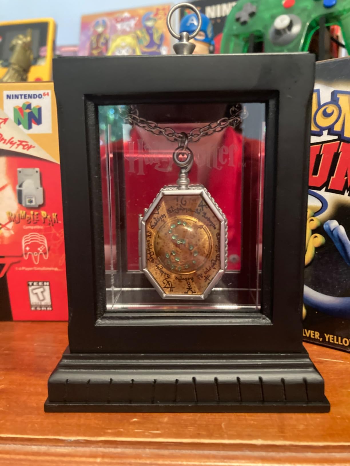The Noble Collection Harry Potter The Horcrux Locket - 1.8in (4.5cm ...