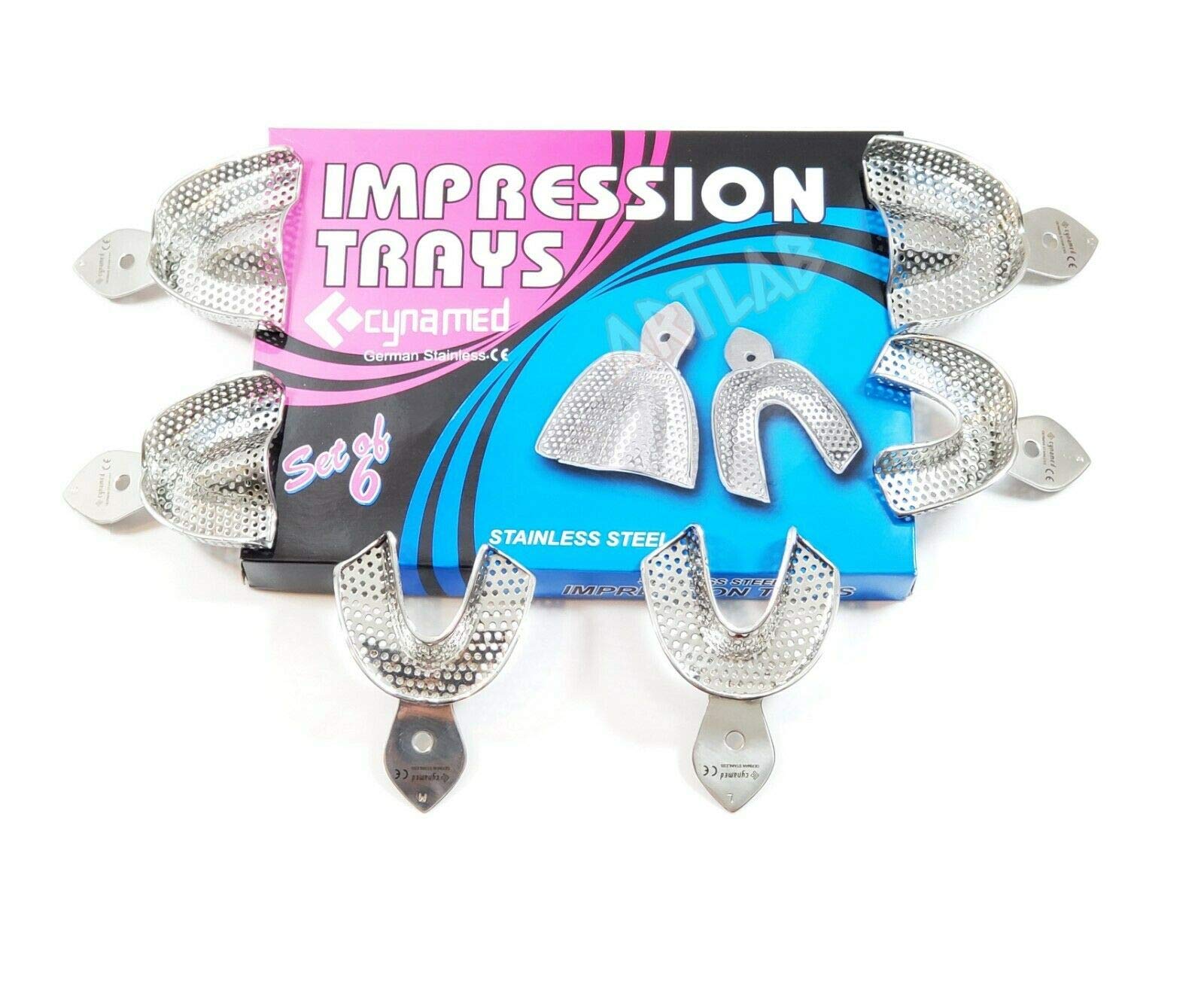 Snapklik.com : Premium German Dental Autoclavable Metal Impression ...