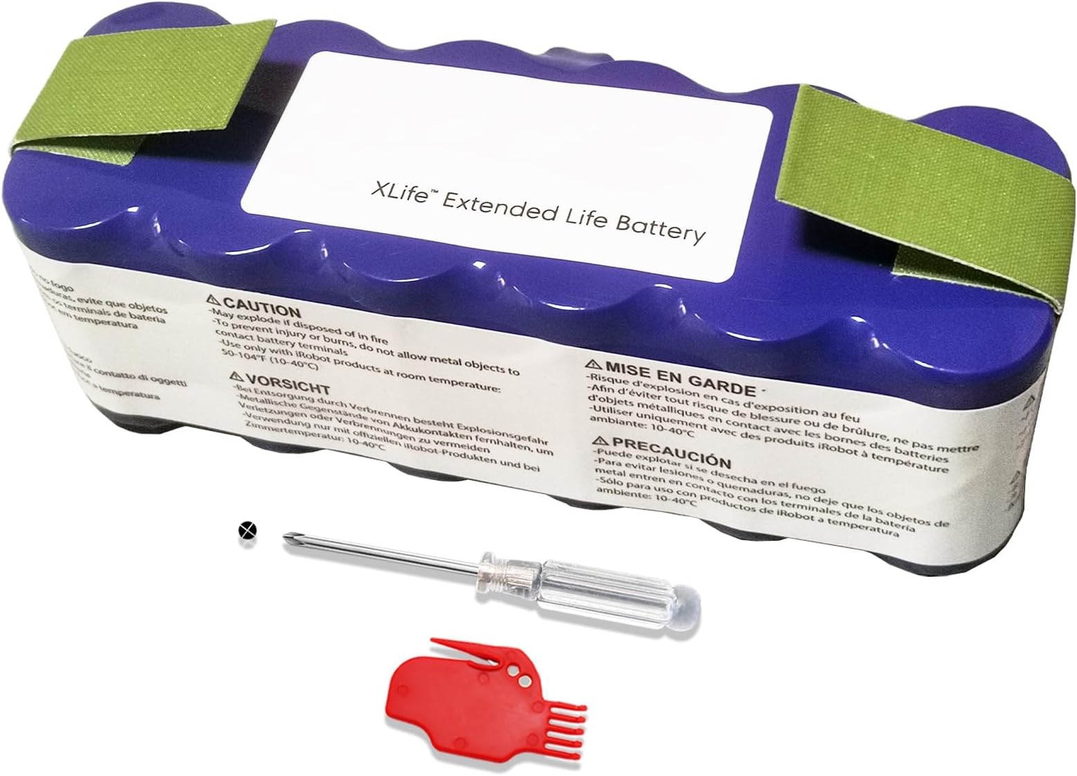 Amazon.com: iRobot Roomba Authentic Replacement Parts - XLife Extended ...