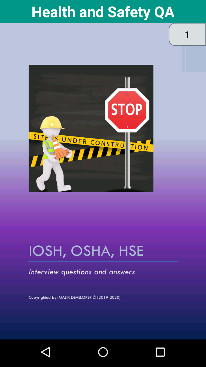 Safety IOSH-NEBOSH-OSHA Questions and Answers - App on the Amazon Appstore
