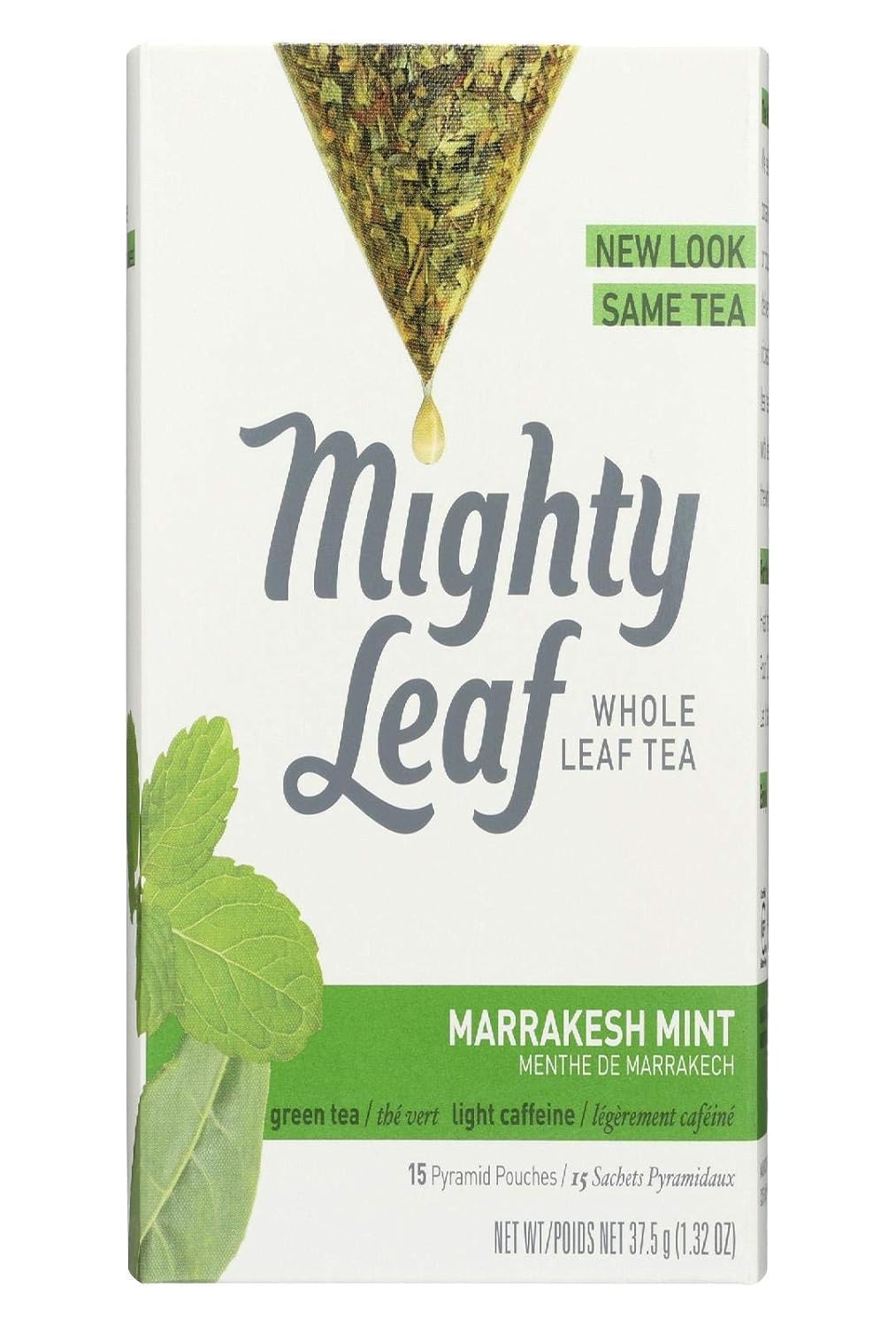 Amazon.com : MIGHTY LEAF Marrakesh Mint Tea, 15 CT : Natural Organic ...