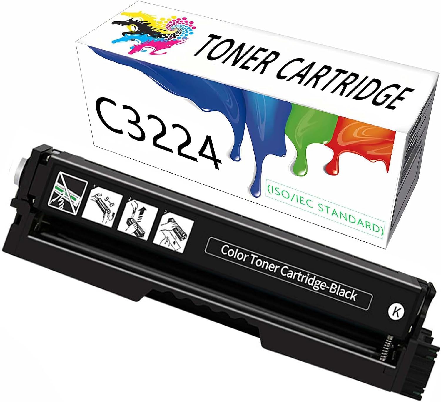 Amazon.com: Compatible Toner Cartridge Replacement for Ricoh Lexmark ...