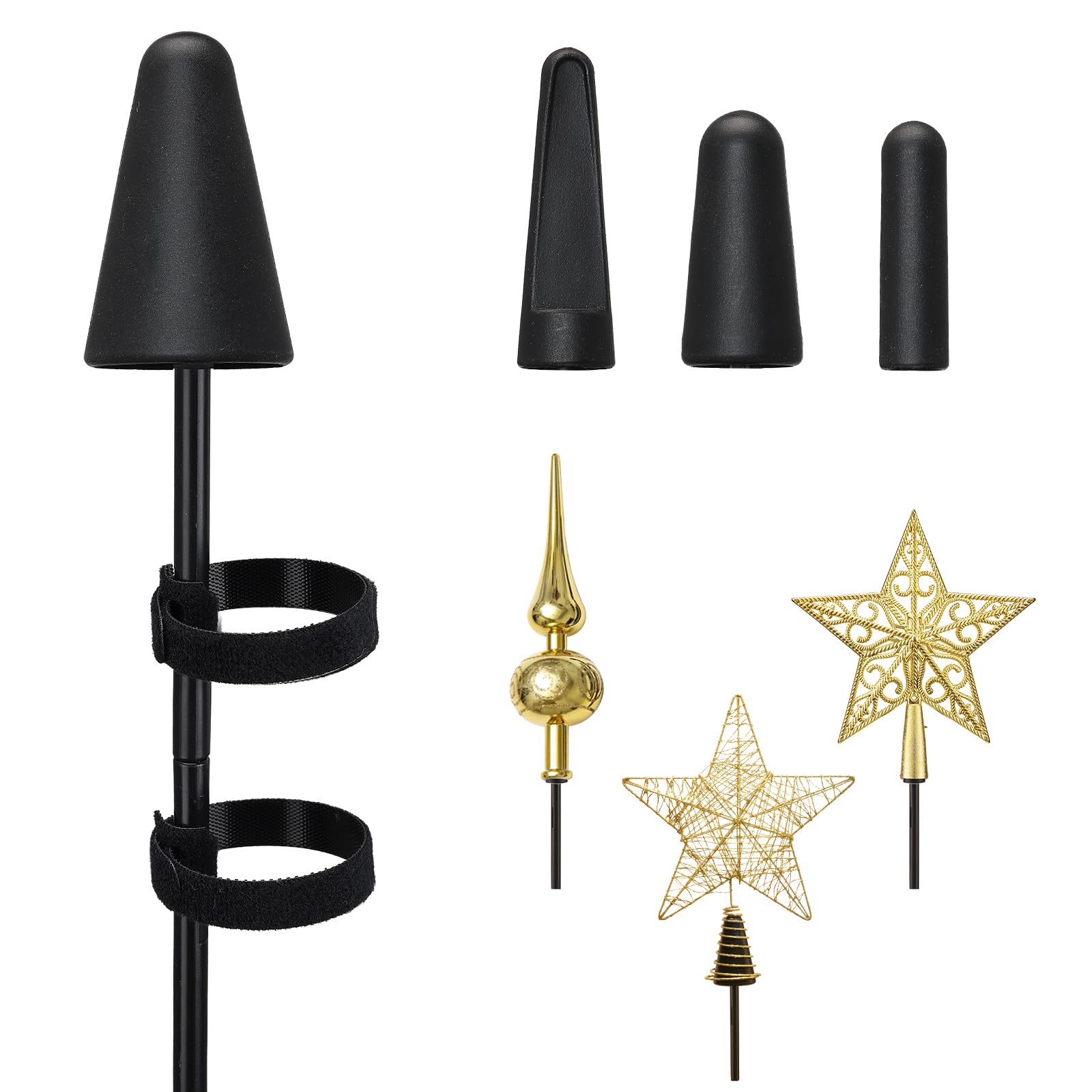 Amazon.com: Christmas Tree Topper Holder, Universal Tree Topper ...