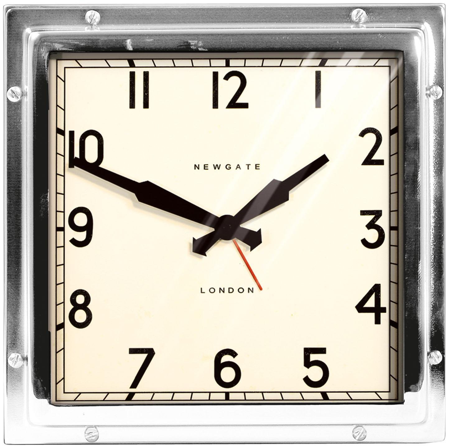 Buy Newgate Mini Quad Alarm Clock, Chrome Online at Low Prices in India ...