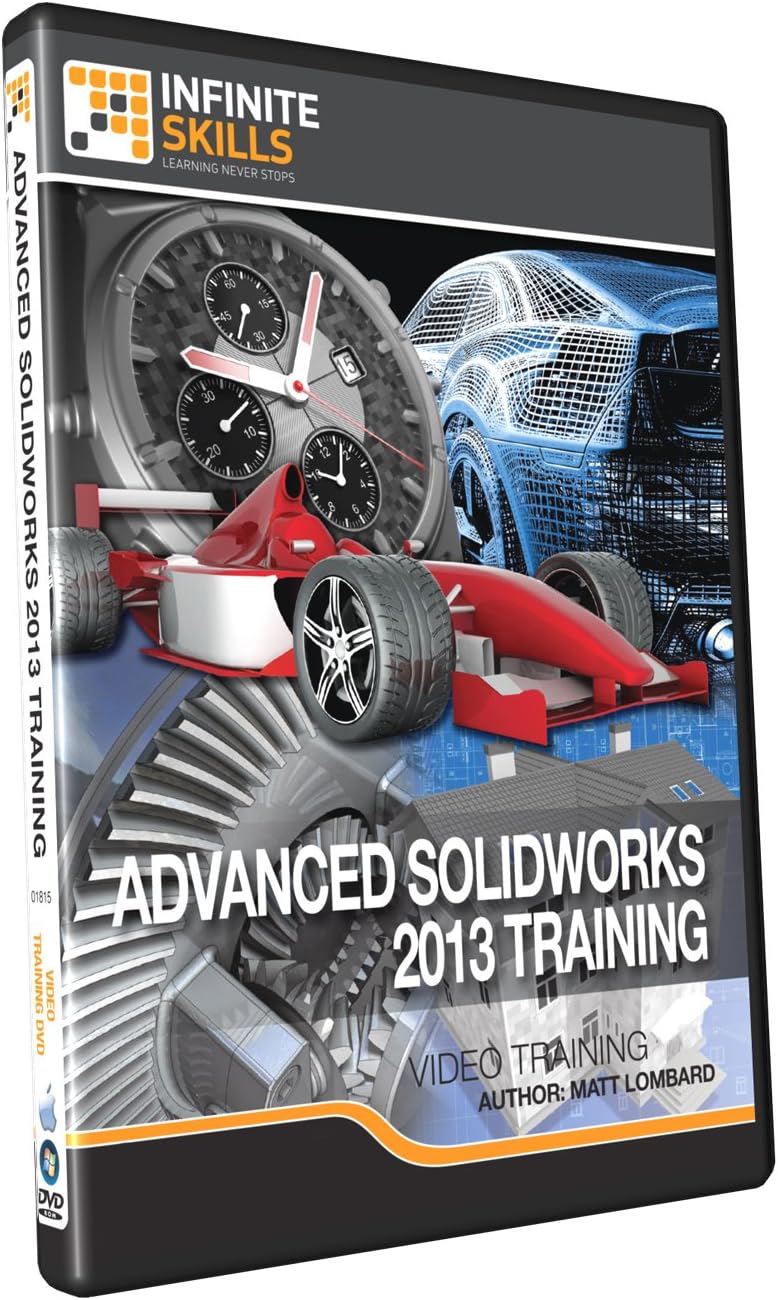 Amazon.com: Learning Advanced SolidWorks 2013 - Training DVD : Software