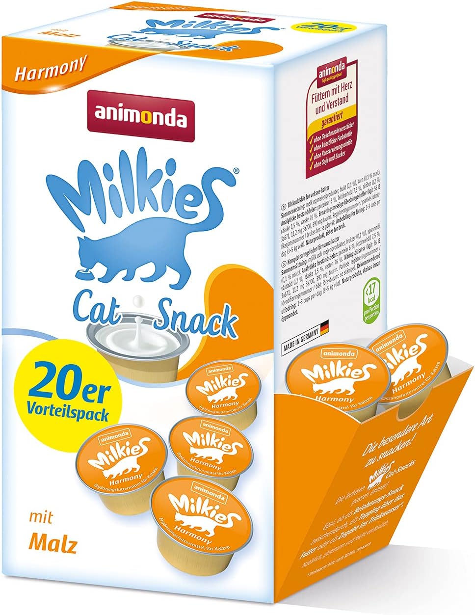 animonda Cat Milkie Variety | 60x15g Katzensnack : Amazon.de: Haustier