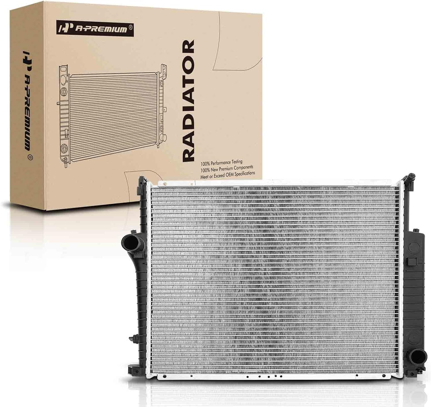 Amazon.com: A-Premium Engine Coolant Radiator Assembly Compatible with ...