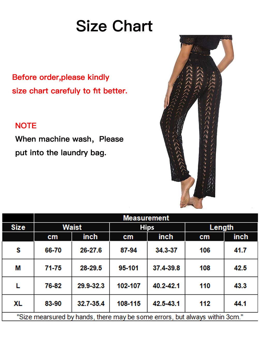 Snapklik.com : Women Crochet Lace Swim Pants Fishnet Cover Up For Beach ...