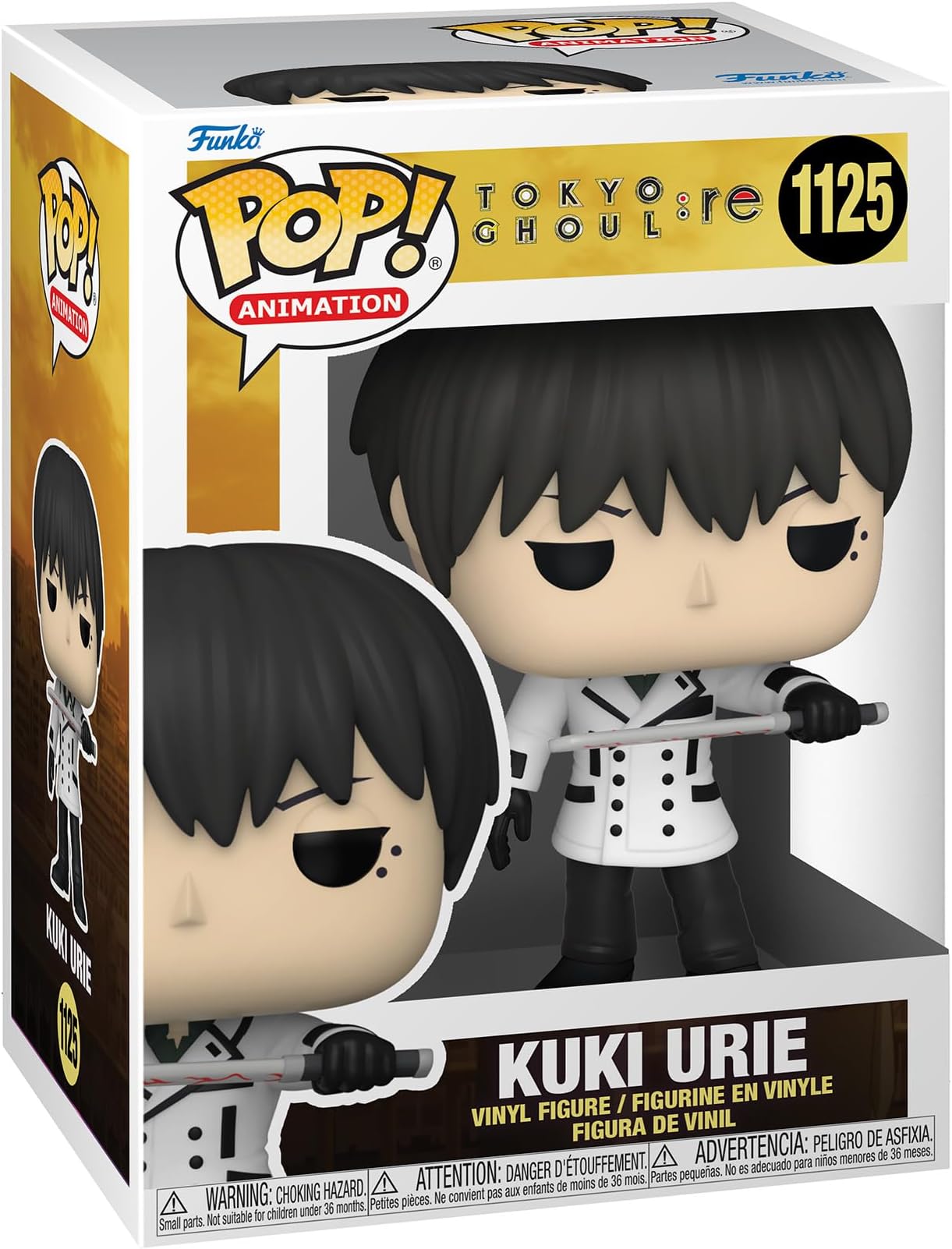 Amazon.com: Funko Pop! Tokyo Ghoul Ken Kaneki Silver Chrome Funimation ...