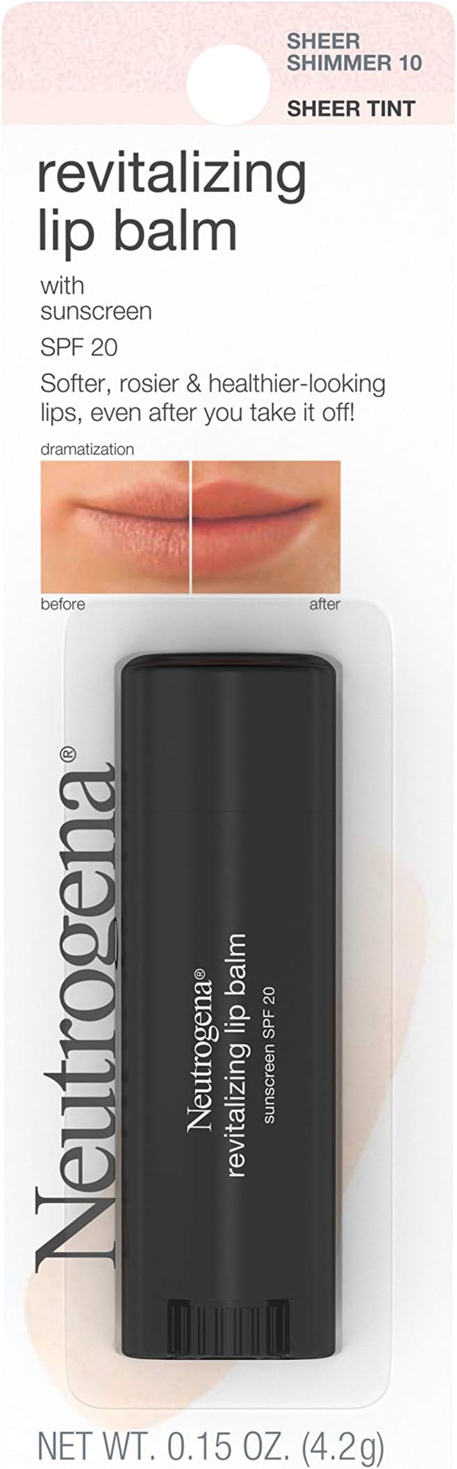 Amazon.com : Neutrogena Revitalizing and Moisturizing Tinted Lip Balm ...