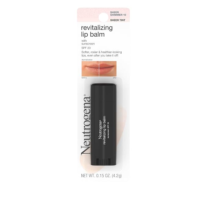 Amazon.com : Neutrogena Revitalizing and Moisturizing Tinted Lip Balm ...