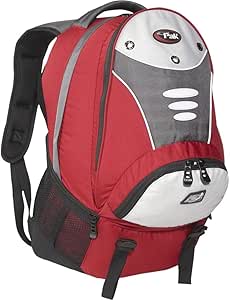 Amazon.com: CalPak Apez (Deep Red/ Grey/ Black) : Clothing, Shoes & Jewelry