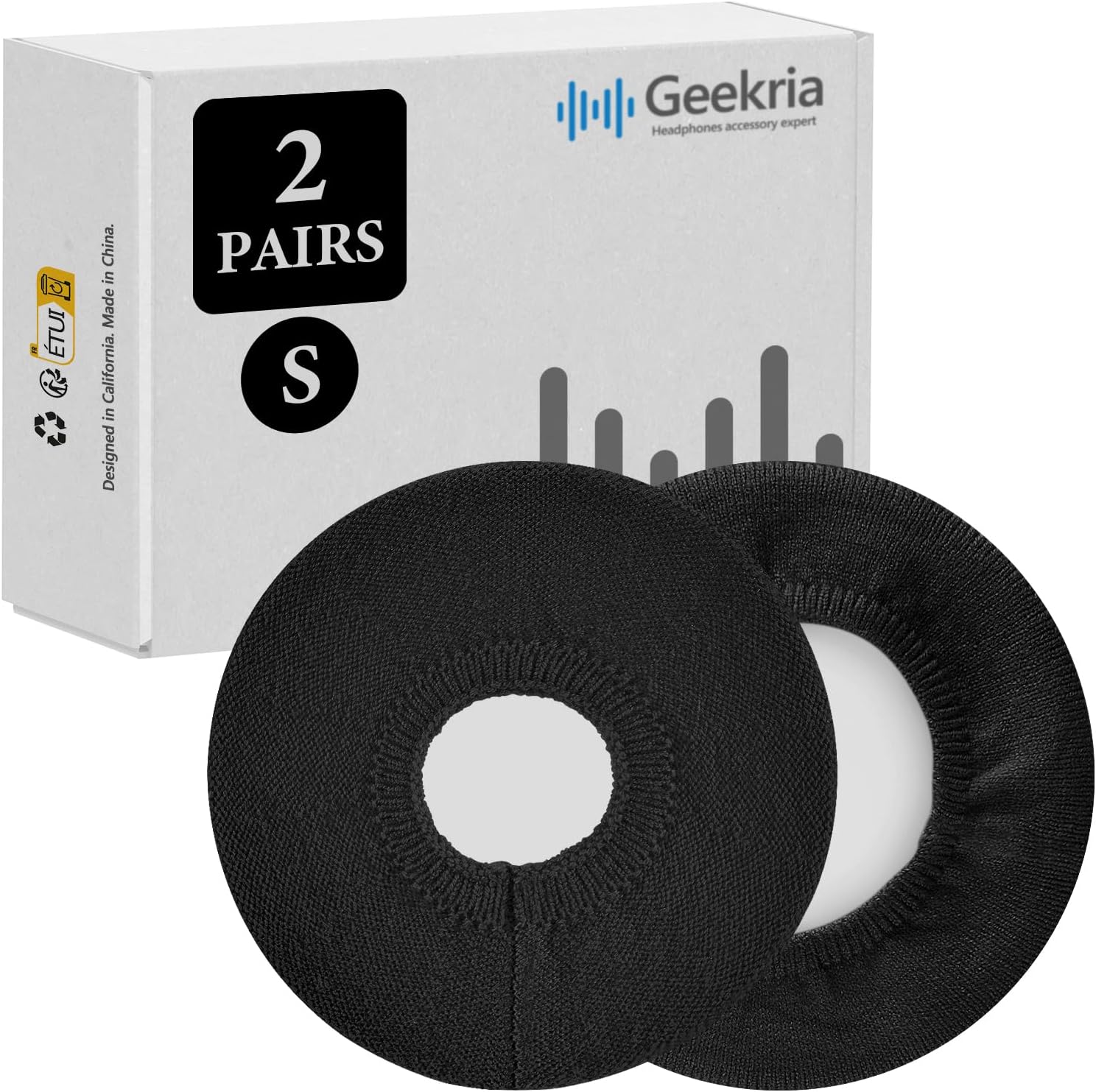 Amazon.com: Geekria 2 Pairs Knit Headphones Ear Covers (Product Safety ...