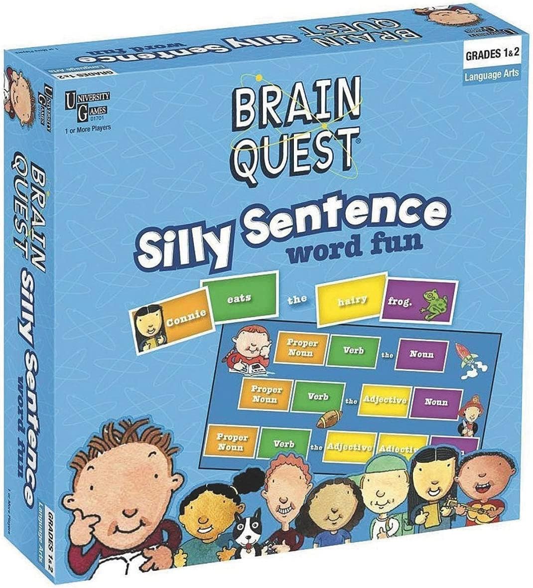 Buy KAVI ENTERPRISE Brain Quest Game for Kids - Silly Sentence Board ...
