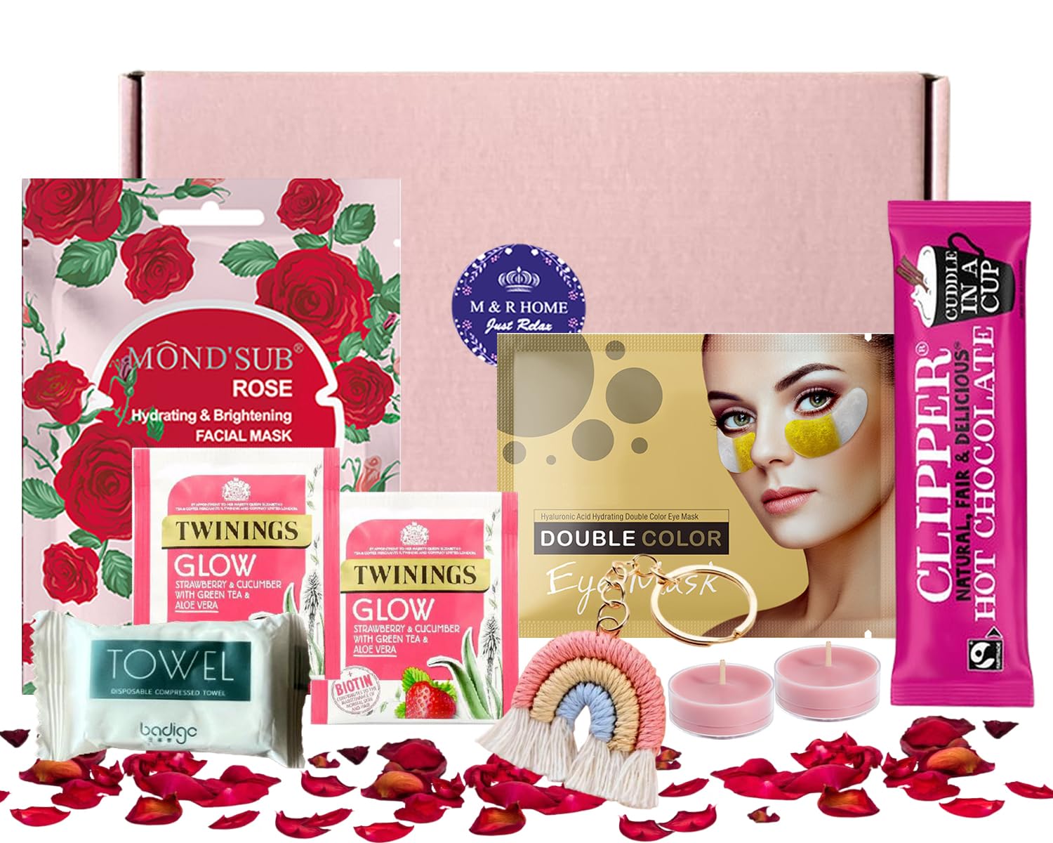 Pamper Gift Set for Women, Self Care Package Relaxation Spa Gifts for ...