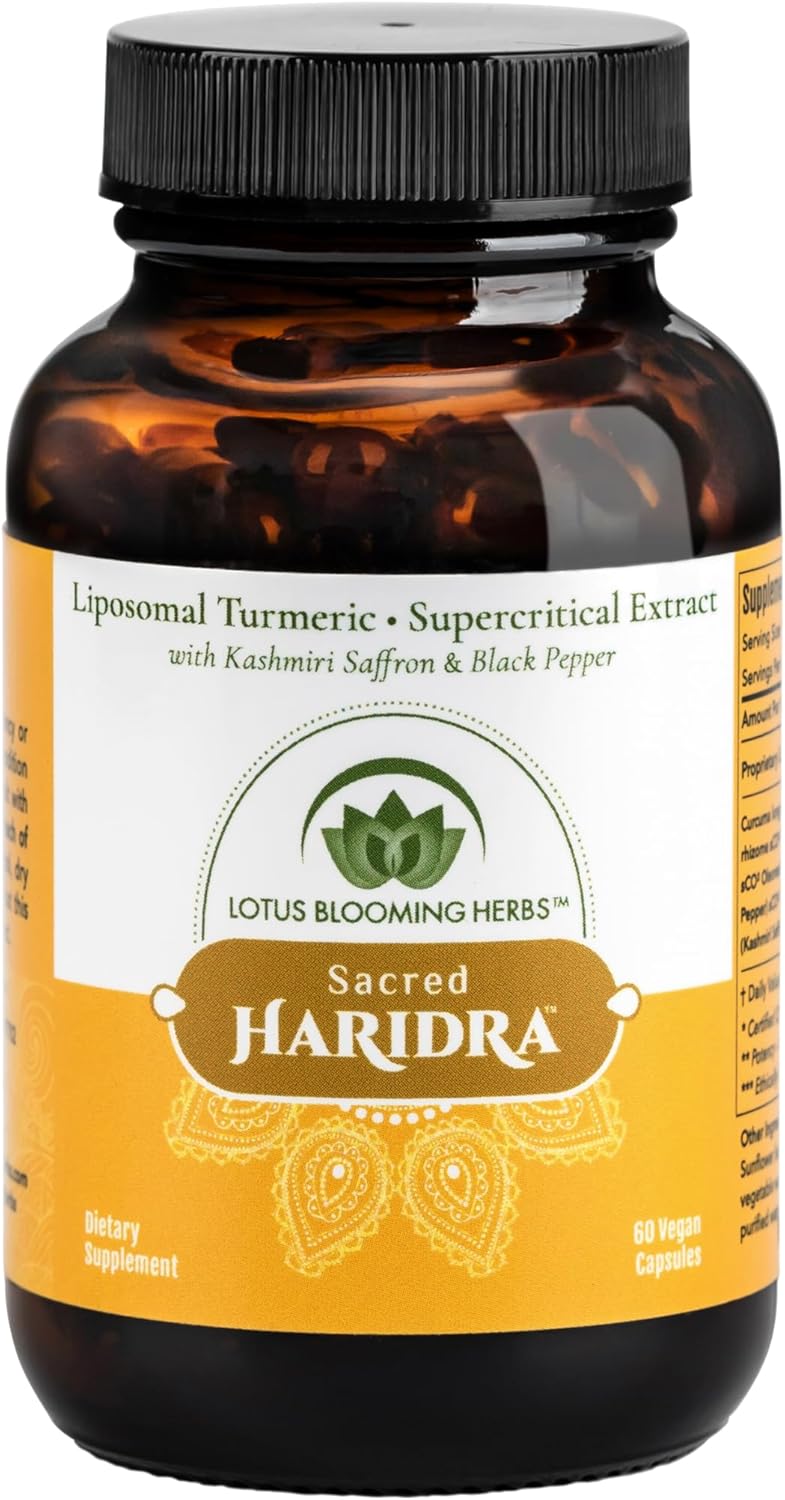 Amazon.com: Sacred Haridra™ Supercritical and Liposomal Turmeric ...