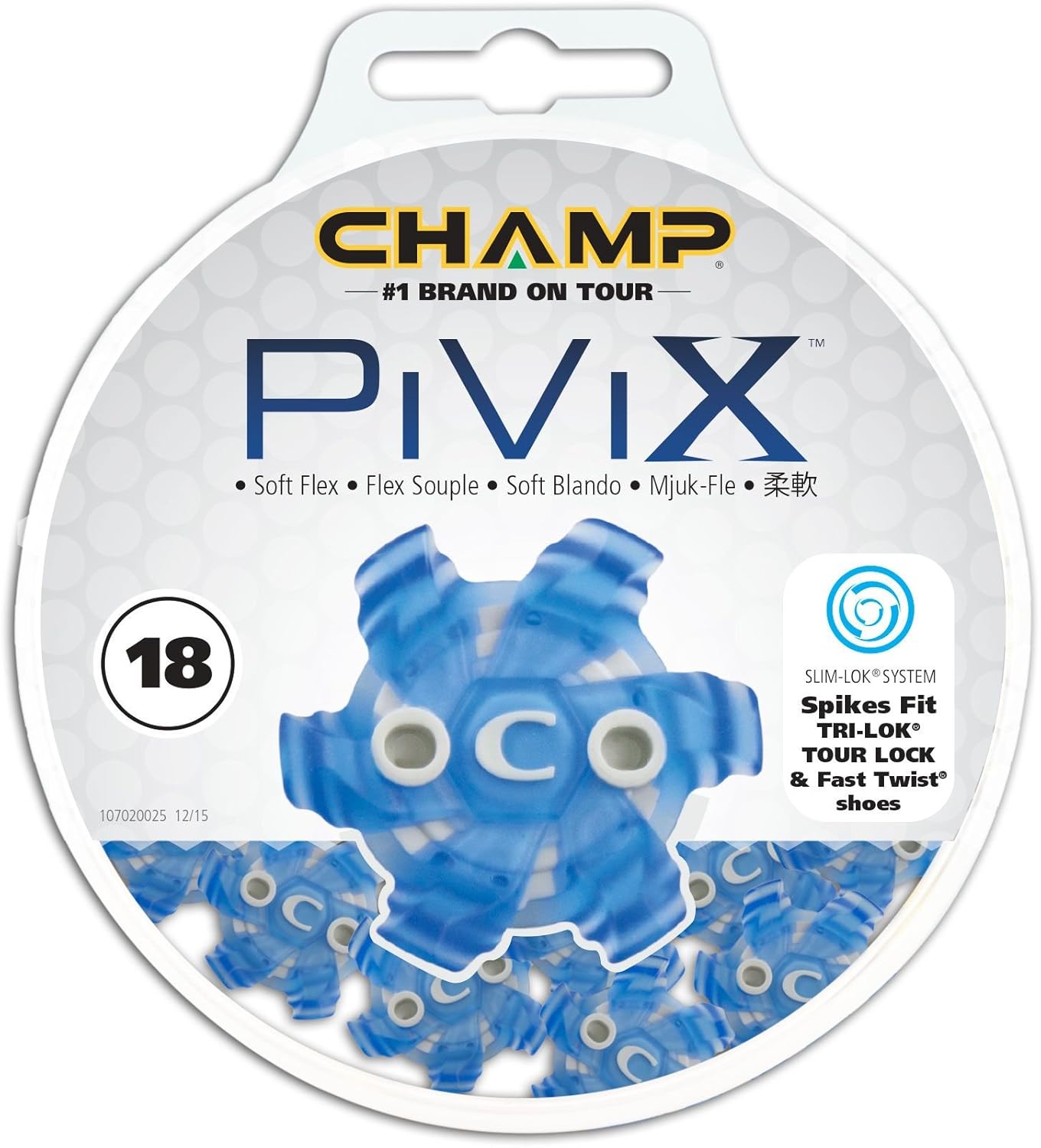 Prime Golf SuperStore | Champ Pivix Slim-Lok Spikes Disk | Spikes fit ...