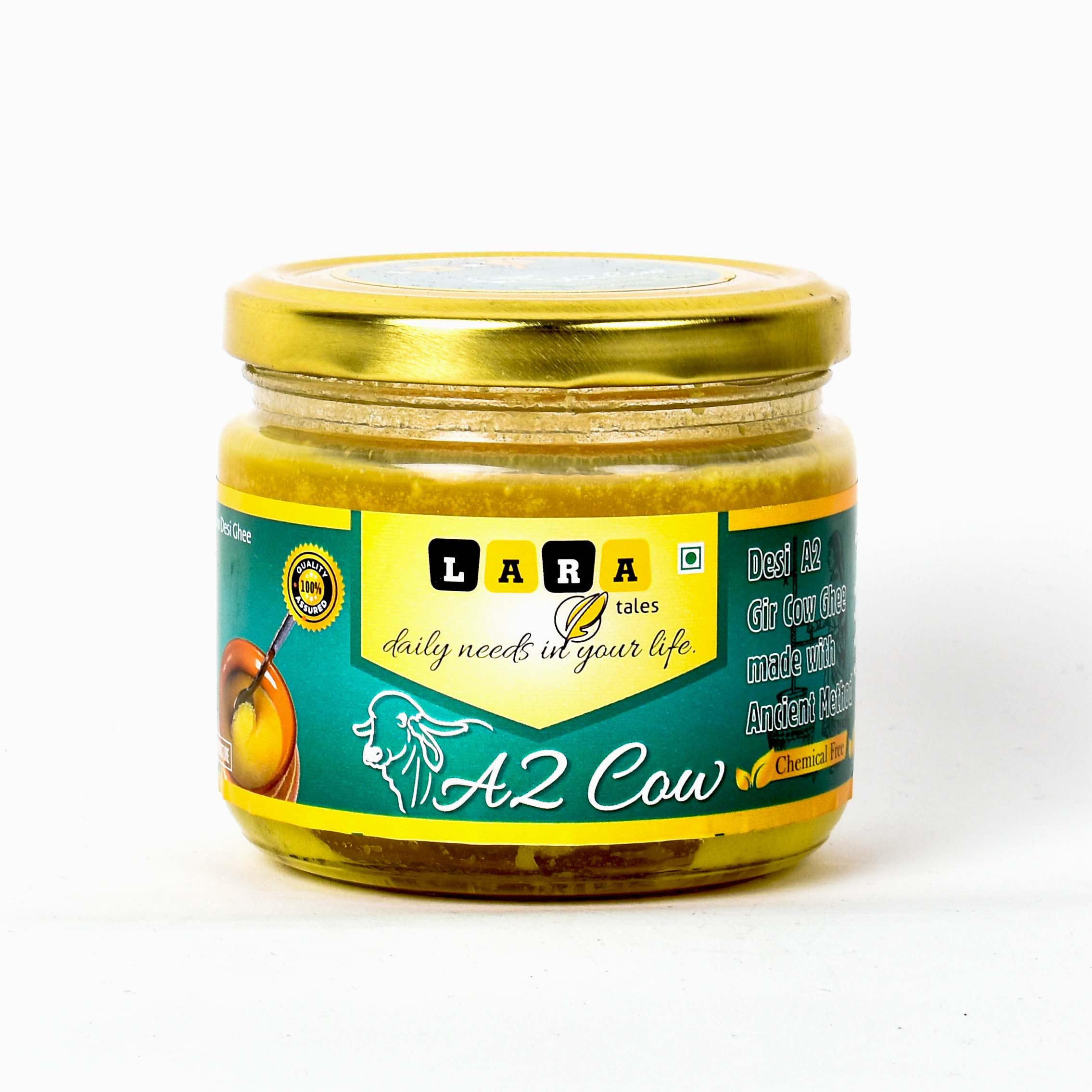 Buy LARA tales A2 desi Pure Cow Ghee | 100% Natural Handmade Ghee ...