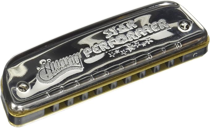 Amazon.com: Huang H102C Star Performer Harmonica - Key of C : Musical ...