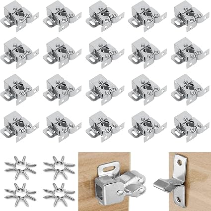 20 Stück Möbelschnapper Schrank Schnappschloss, Schrank-Schrankschloss ...