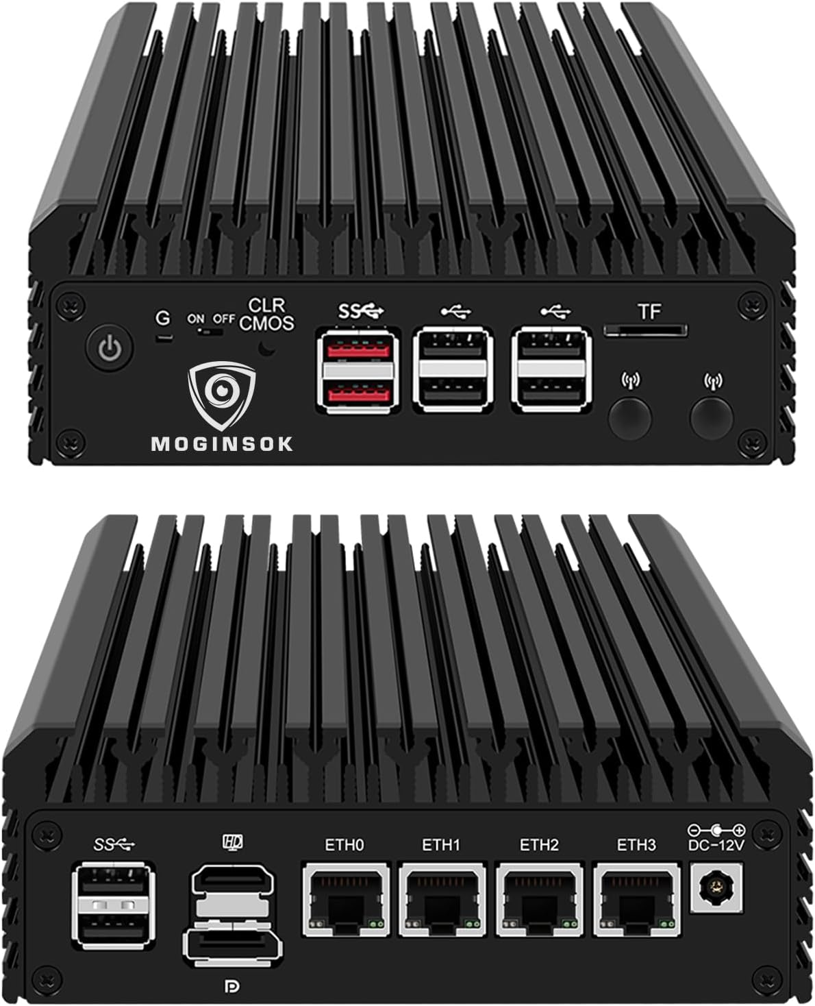 Amazon.com: CWWK Fanless Mini PC Intel N Series-N305(8C/8T up to 3.8GHz ...