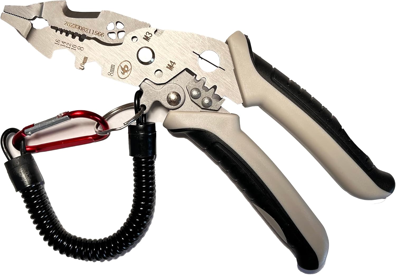 XWGeJJL 12 in 1 Multifunctional Wire Cutter and Stripper pliers ...