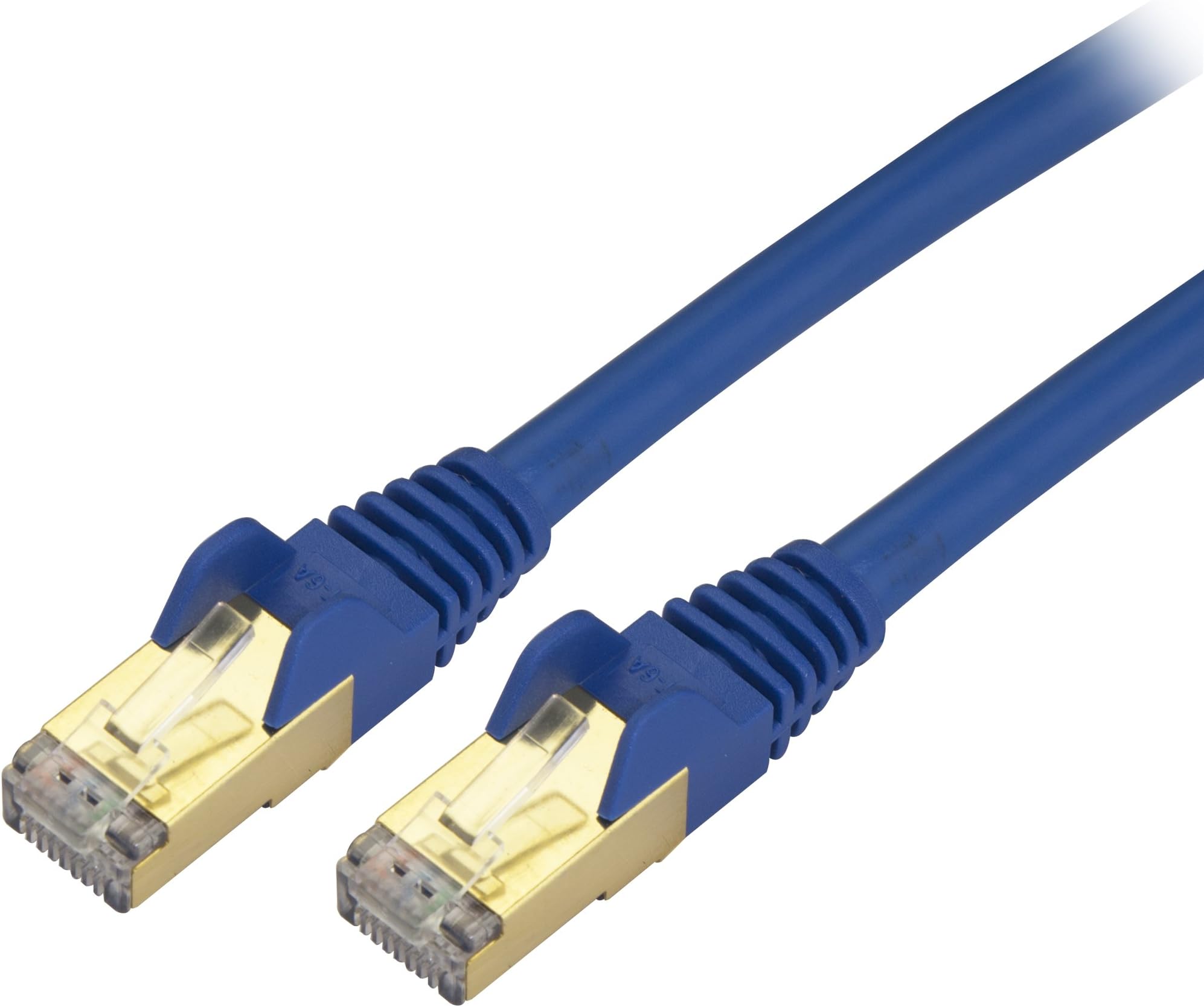 Amazon.com: StarTech.com 4ft CAT6a Ethernet Cable - 10 Gigabit Shielded ...