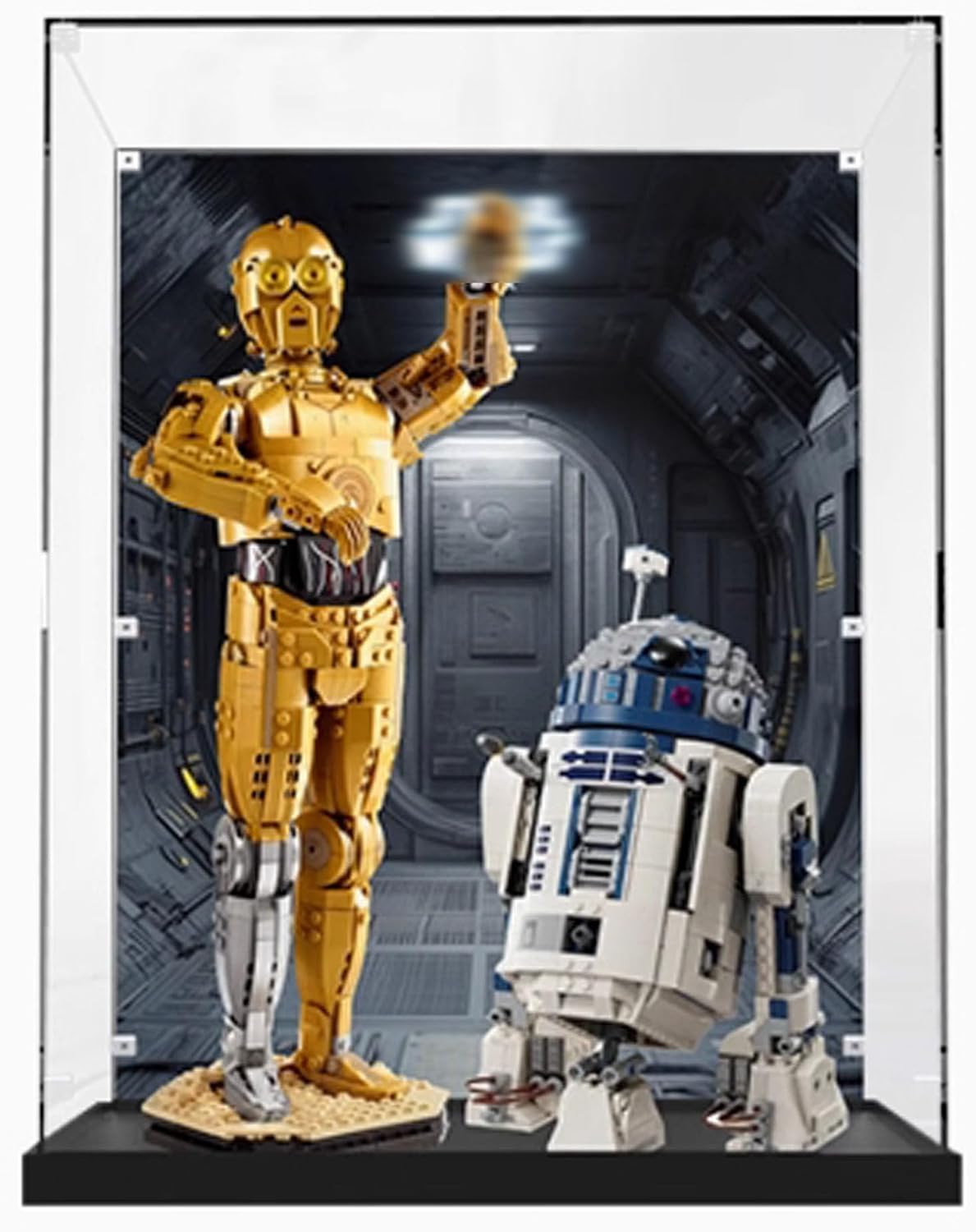 Amazon.com: Acrylic Display Case, Compatible with Lego 75398+75379 ...