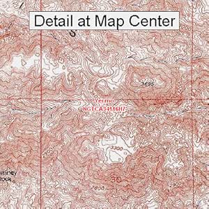 Amazon.com : USGS Topographic Quadrangle Map - Yermo, California ...