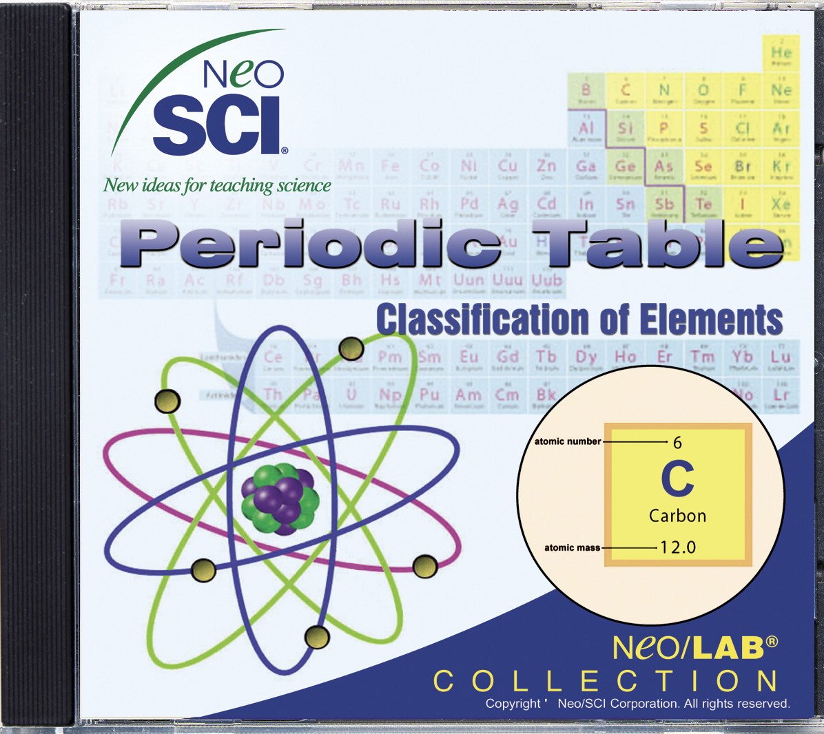 Amazon.com: Neo/SCI The Periodic Table: Classification of Elements ...