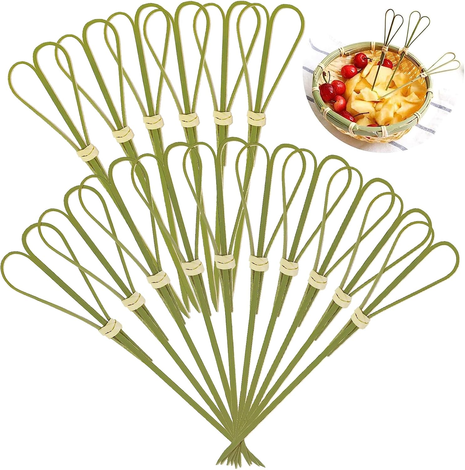 Amazon.com | Cocktail Sticks Toothpicks Party Supplies Bamboo Picks ...