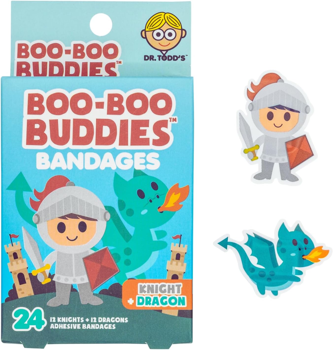 Amazon.com: Boo Boo Buddies Kids Adhesive Bandages, Kids Self-Adhesive ...